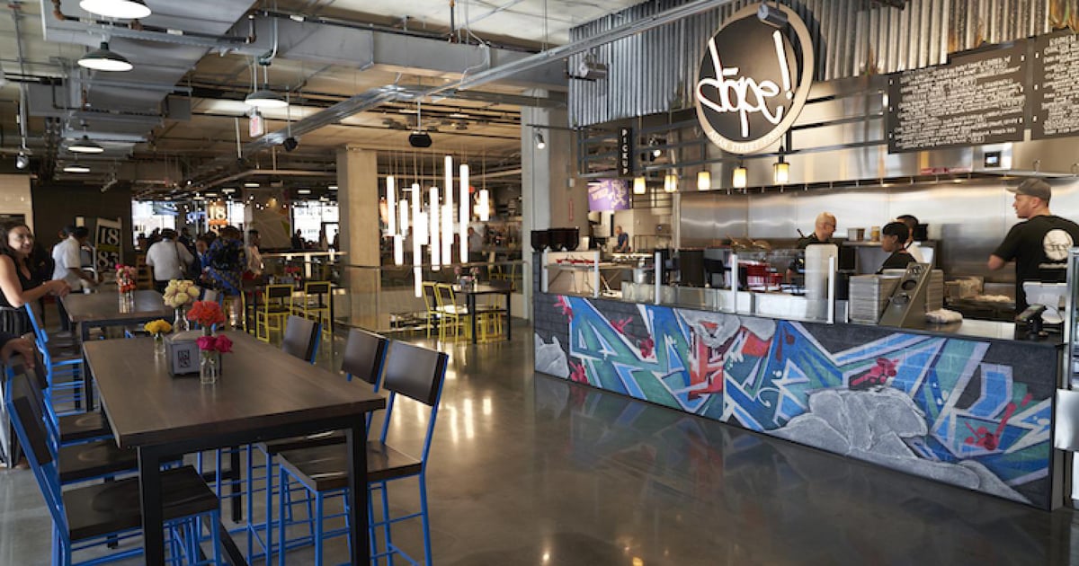 Kroger debuts in-store food hall alongside foodservice