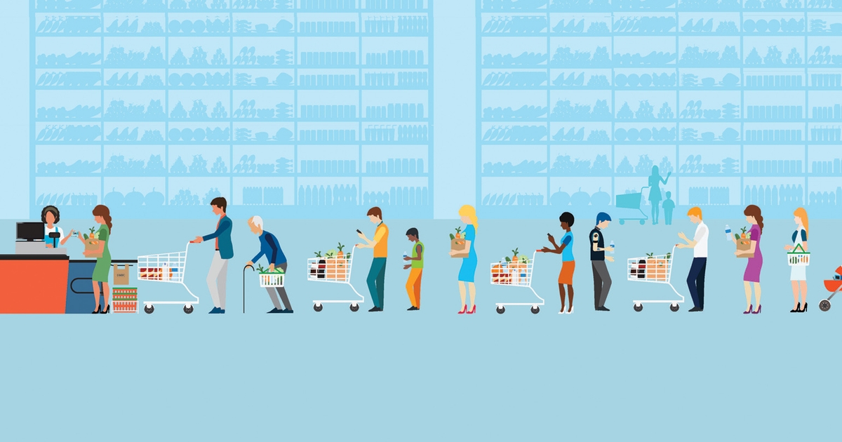 Long checkout lines could send customers to the competition