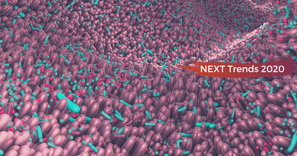 Healthy microbiome trend 2020