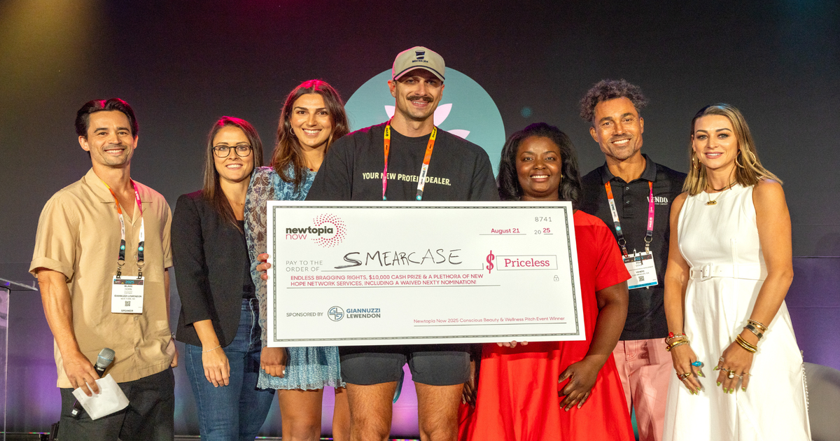 Smearcase wins Conscious Beauty & Wellness Pitch