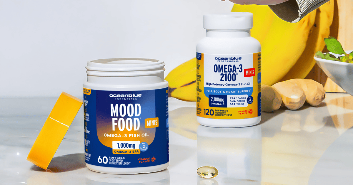 OceanBlue differentiates brand of high-potency Omega-3s