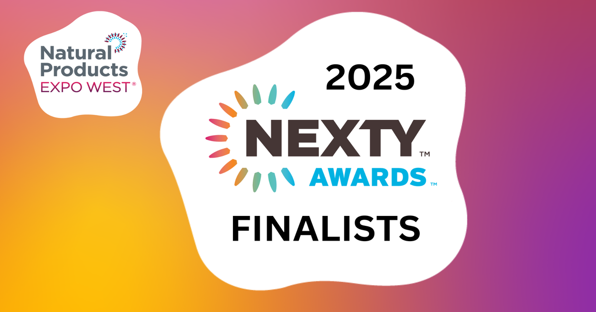 Discover the 2025 NEXTY Awards finalists for Natural Products Expo West