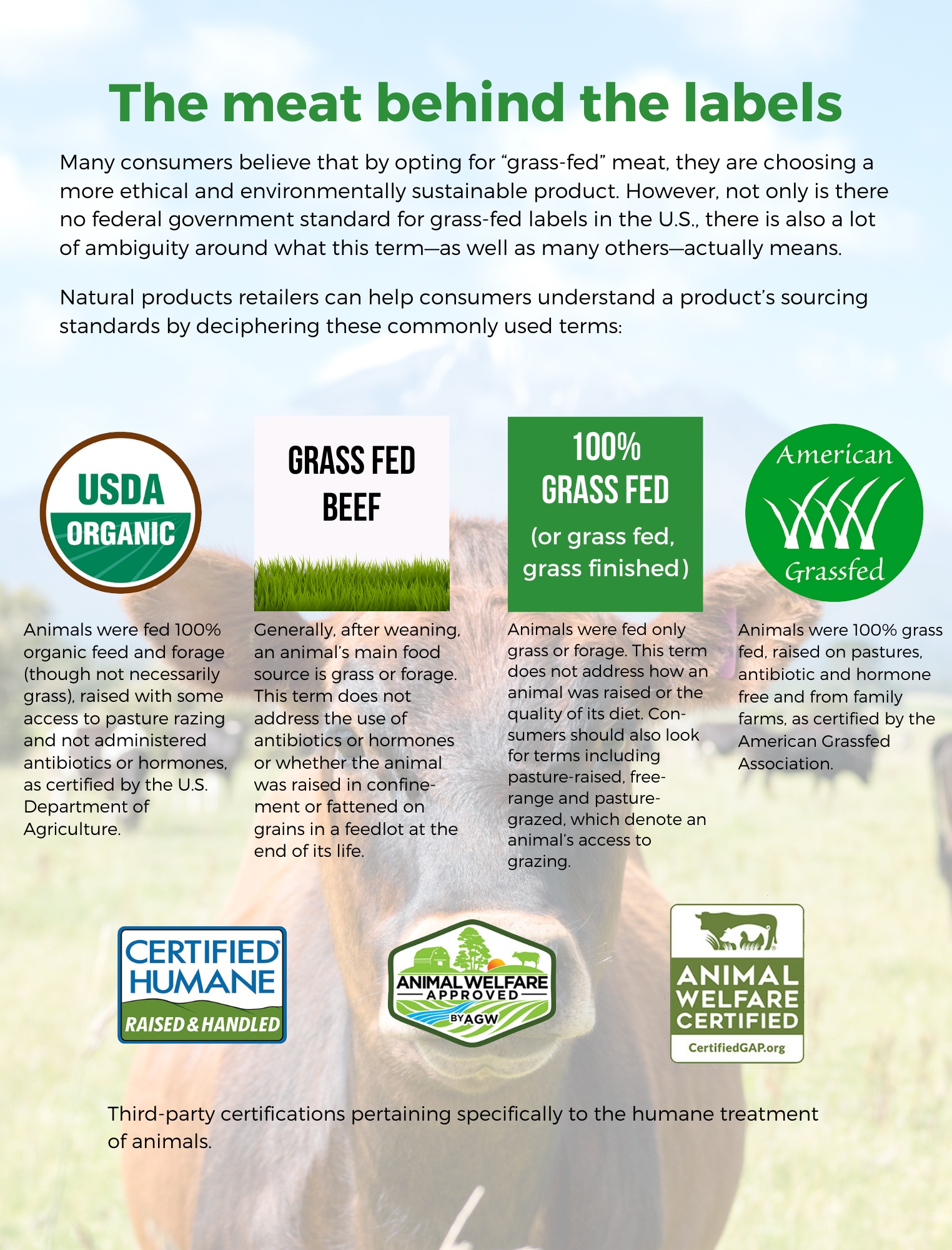 Meat matters: Consumers want their purchases to make a difference