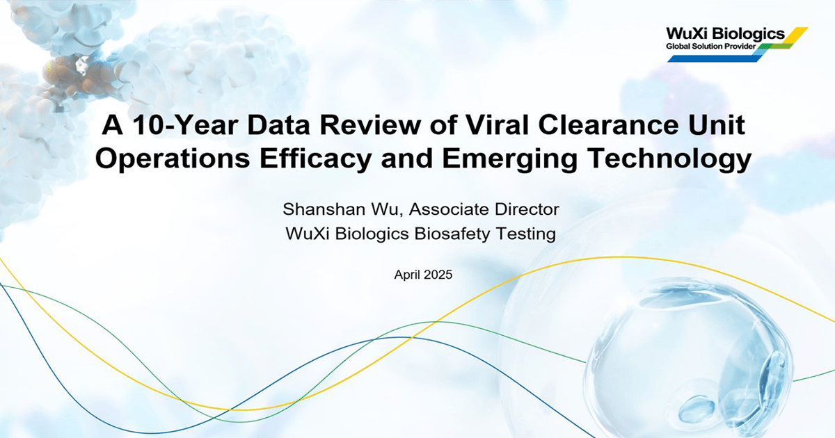 A 10-Year Data Review of Viral Clearance Unit Operations Efficiency and ...