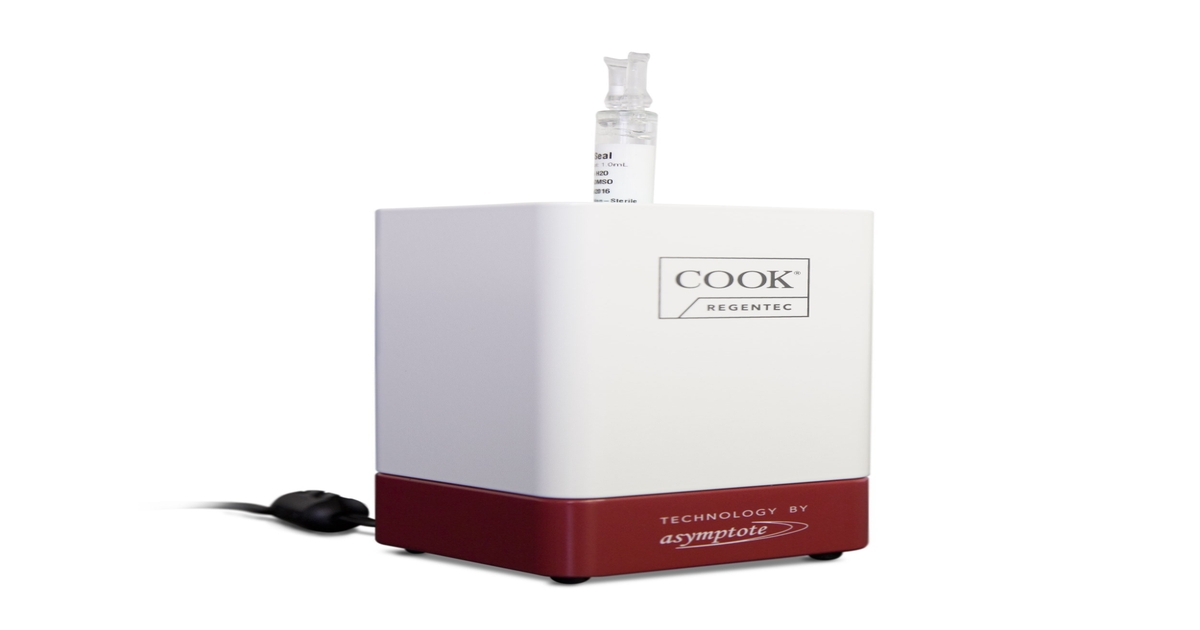 Cook Regentec and Asymptote Introduce the CellSeal Automated Thawing System