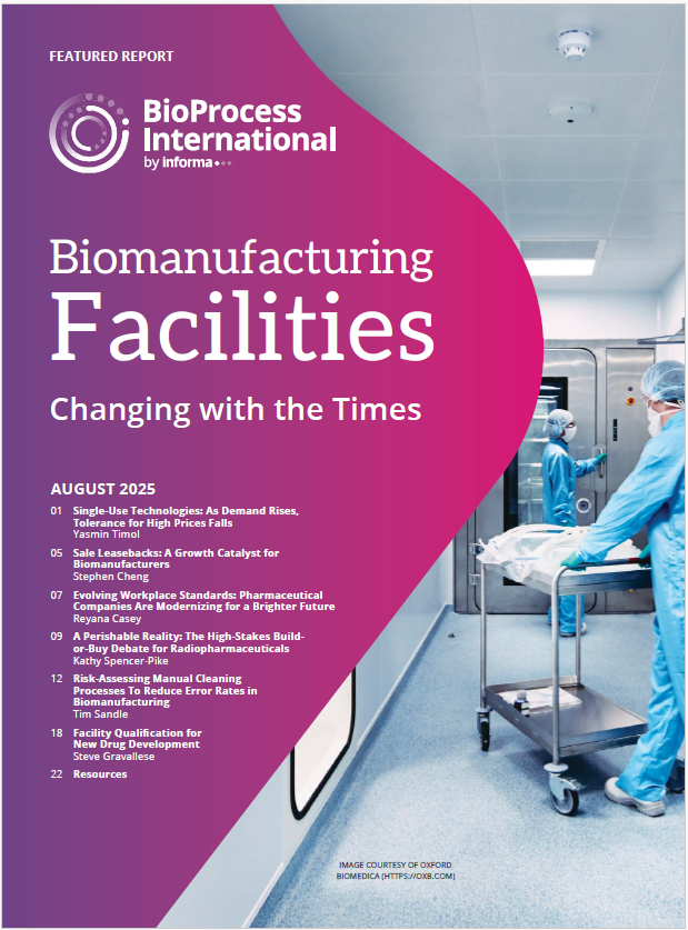 Biomanufacturing Facilities: Changing with the Times