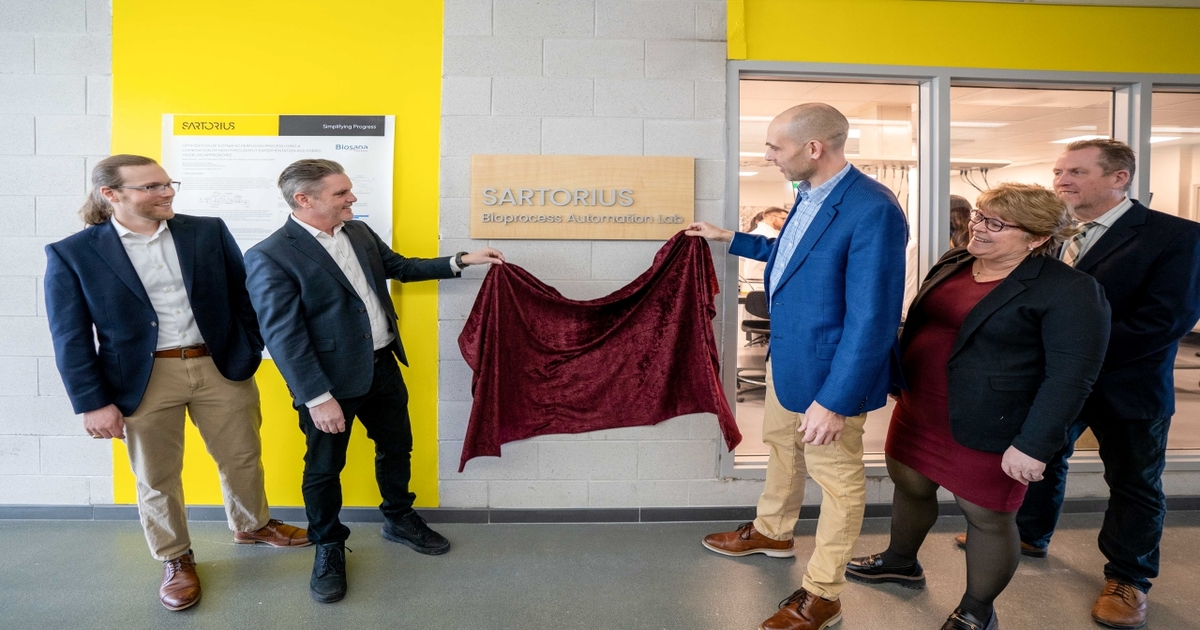Sartorius, McMaster open Canadian bioprocessing hub