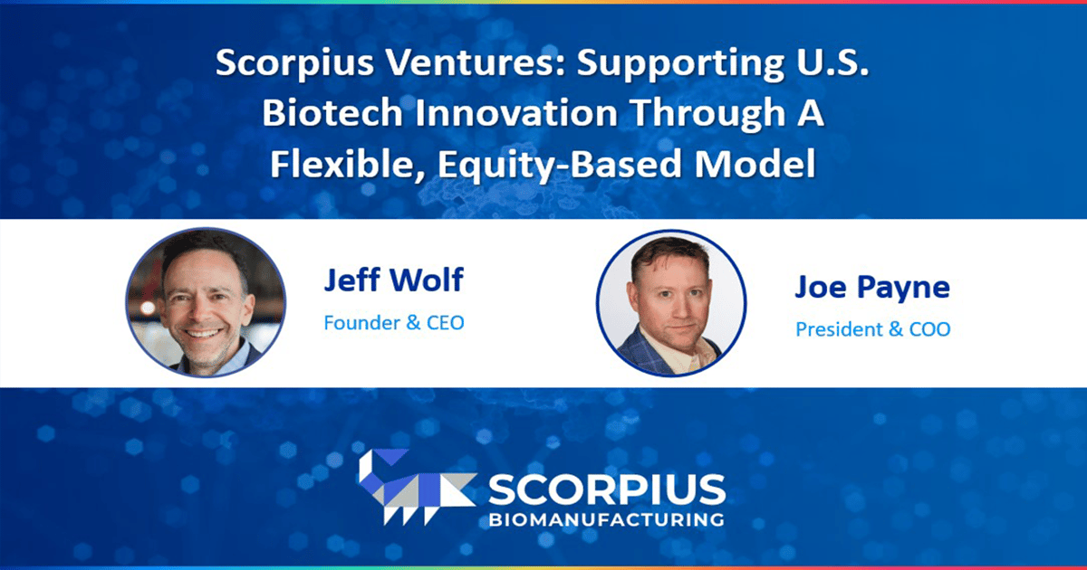 An Innovative Funding Model for Biotech Companies