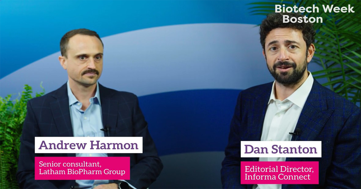 Biotech Week Boston Interview: Andrew Harmon, Latham BioPharm Group