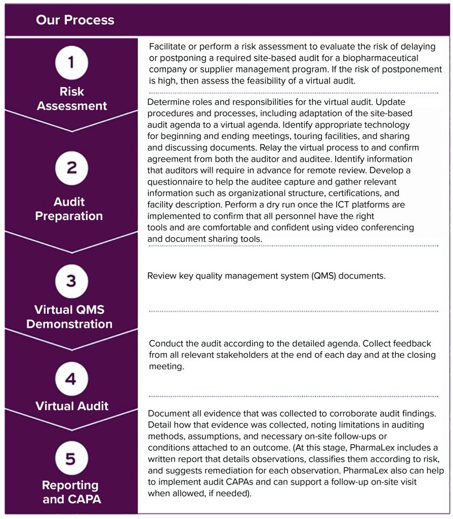 Virtual Audit: Preparing for Success - BioProcess International
