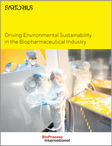 Single-Use Sustainability - BioProcess International