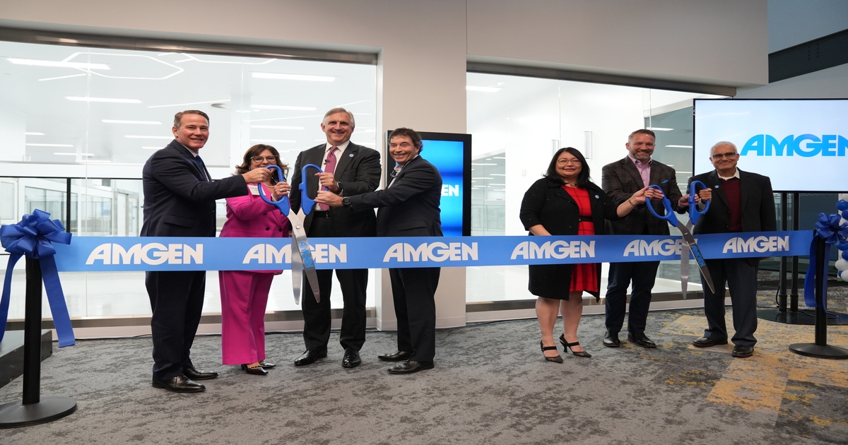 Amgen opens $365m Ohio drug product facility