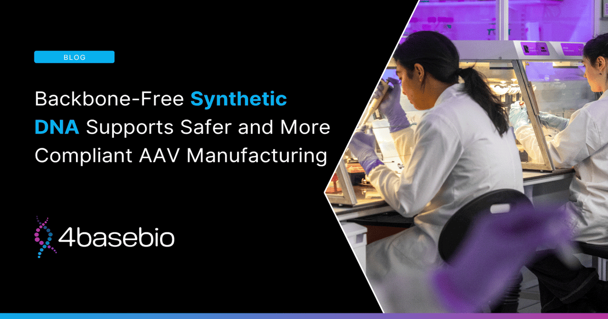 Safer AAV Production with Synthetic DNA