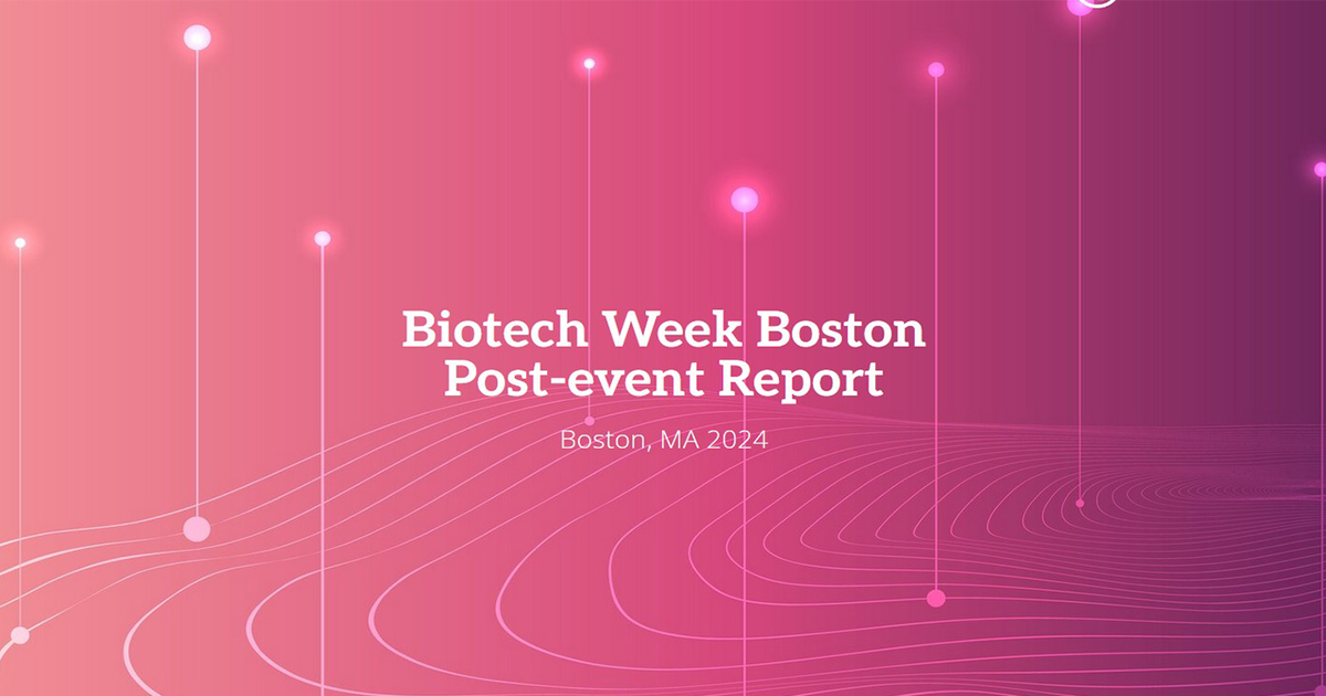 Biotech Week Boston 2024 Post-event Report