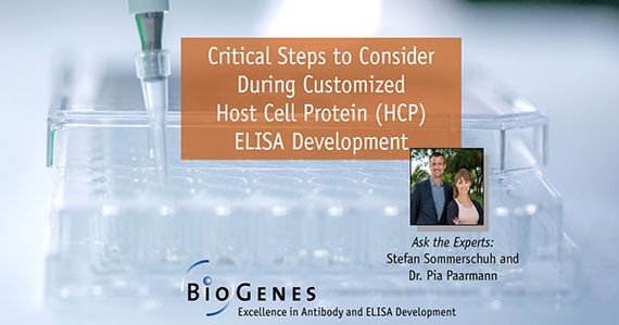 Critical Steps to Consider During Customized Host Cell Protein (HCP ...