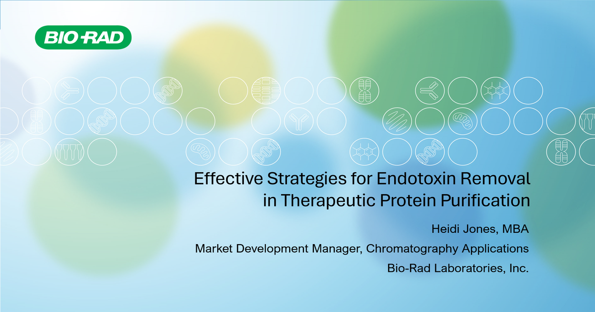 Endotoxin Removal in Therapeutic Protein Purification