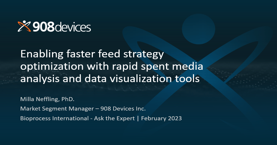 Feed Strategy Optimization Through Rapid Spent Media Analysis ...