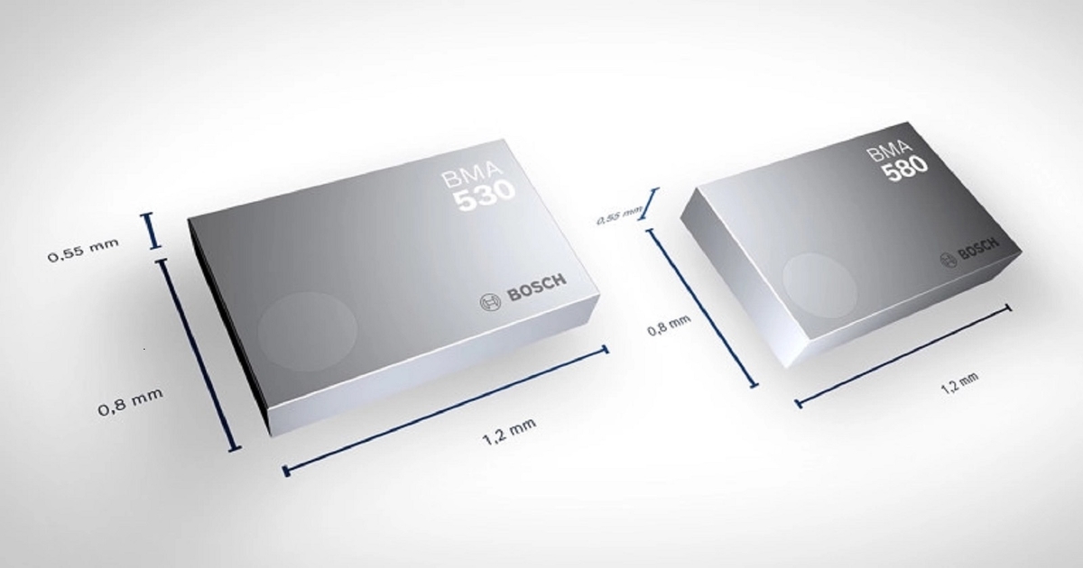 Mouser Now Carries Bosch’s Tiny Accelerometers