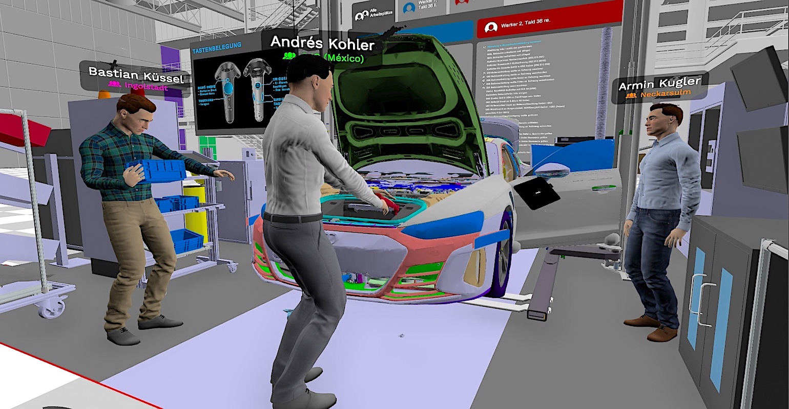 How to Build a Better Assembly Line using 3-D Virtual Reality