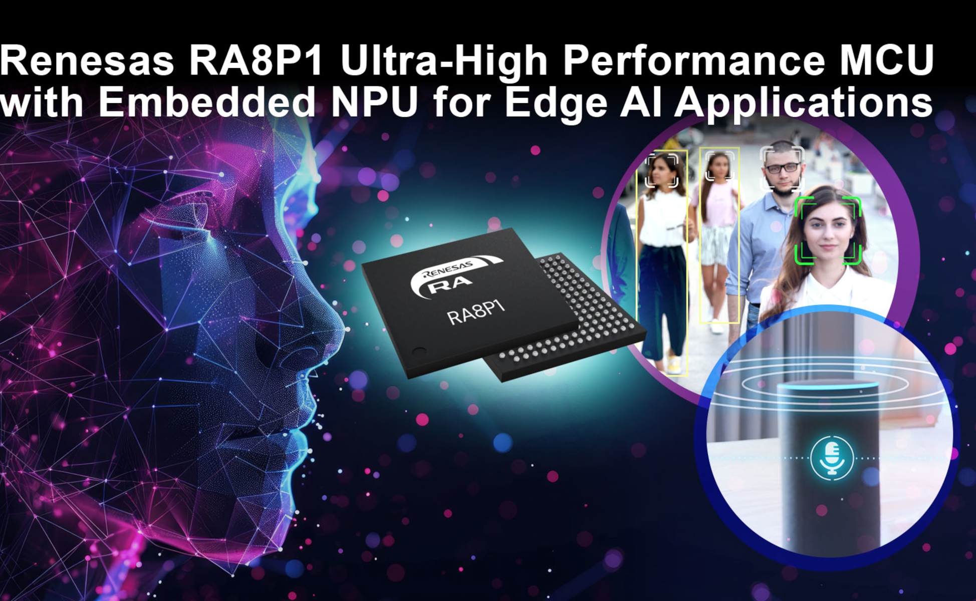 Renesas RA8P1 MCUs Combine Cortex & Ethos Processors to Deliver Robust Performance for Edge AI