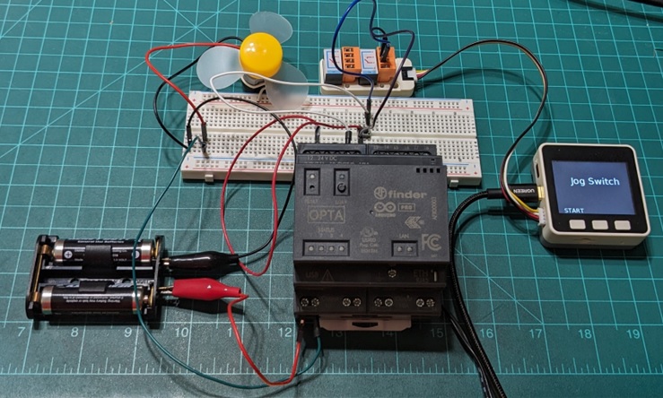 How to Equip an Arduino Opta DC Motor Controller with HMI