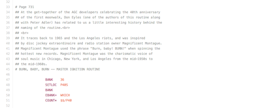 Take a Look at the Source Code That Landed Man on the Moon