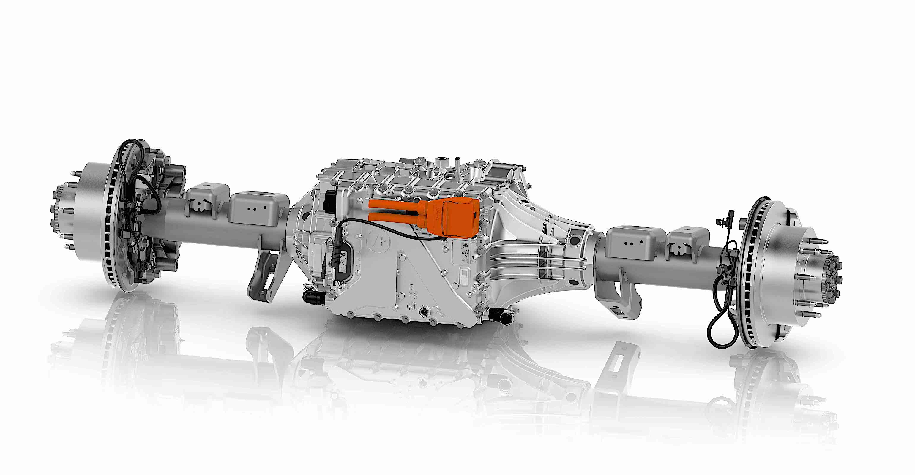 ZF Announces Turn-Key Electric Pickup Truck Axle