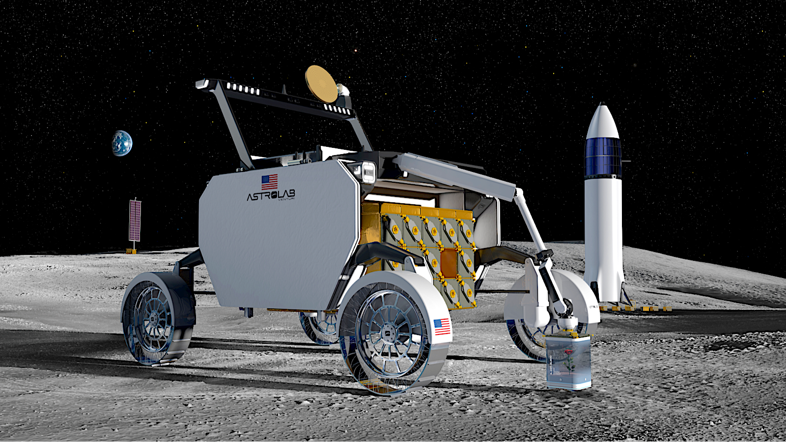 NASA Awards $4.6 Billion Lunar Rover Contracts