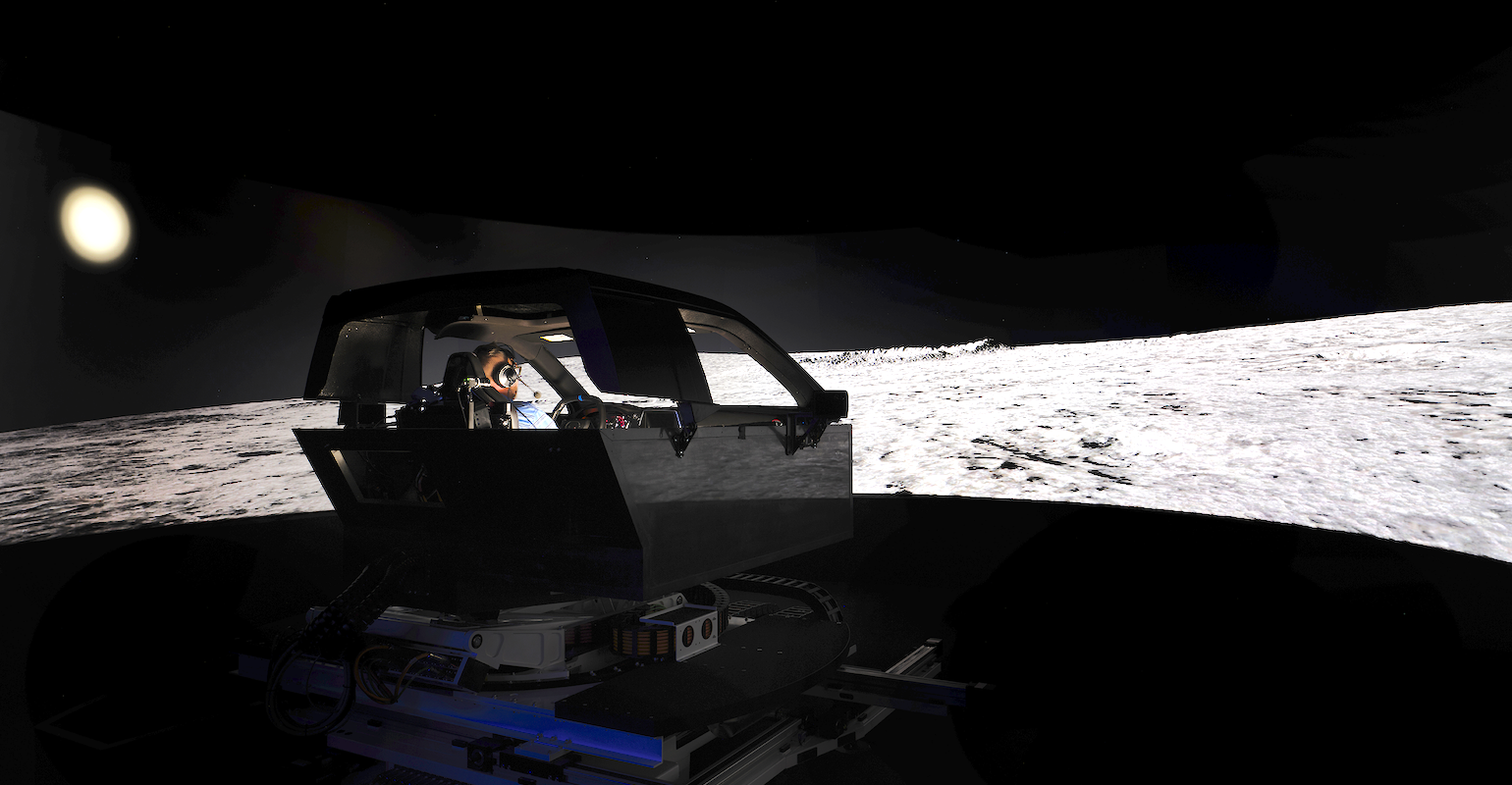 Behind the (Simulated) Wheel of General Motors’ Lunar Rover