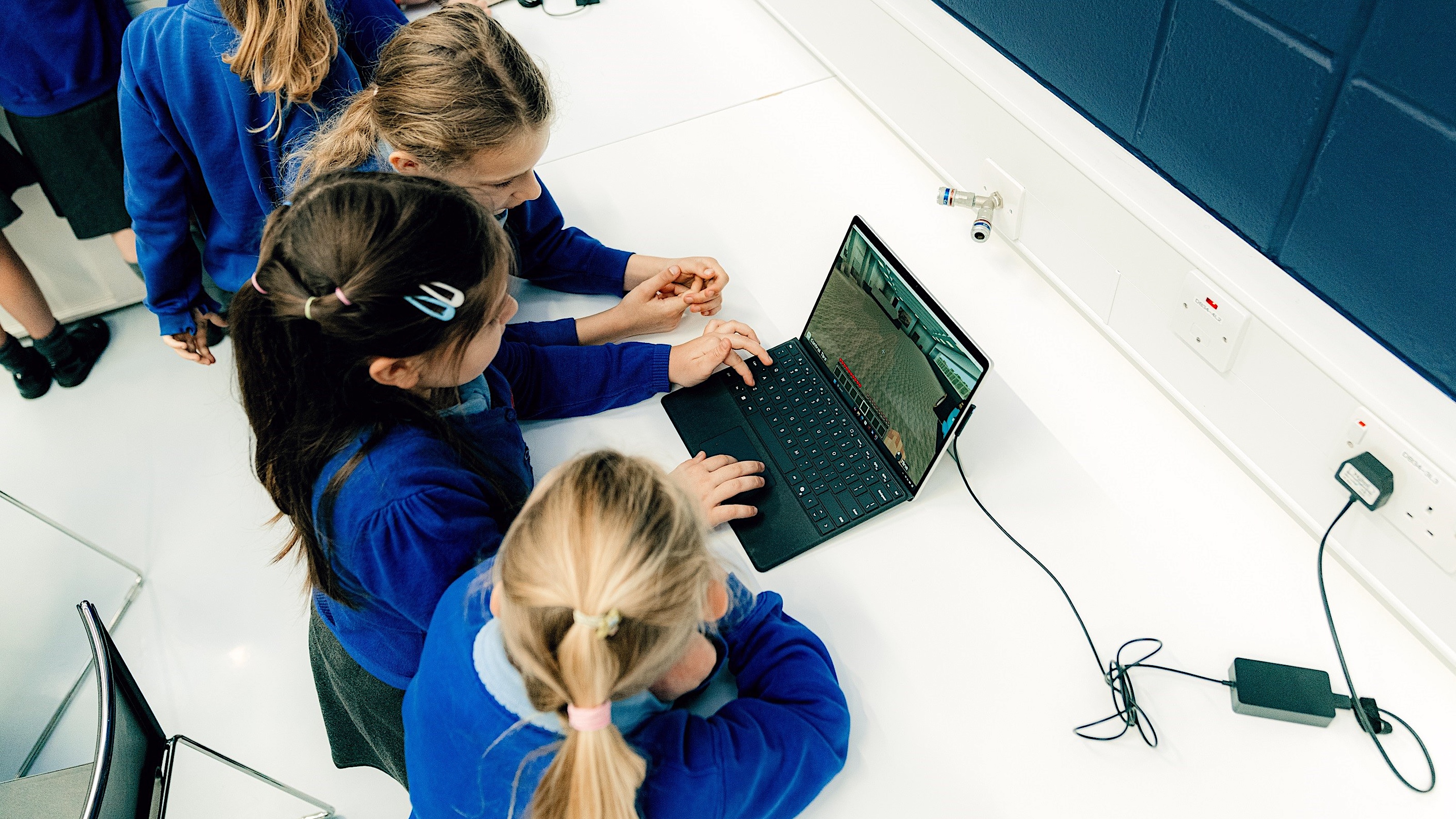 The BWT Alpine Formula One Team, Microsoft, and Minecraft Team Up for ...