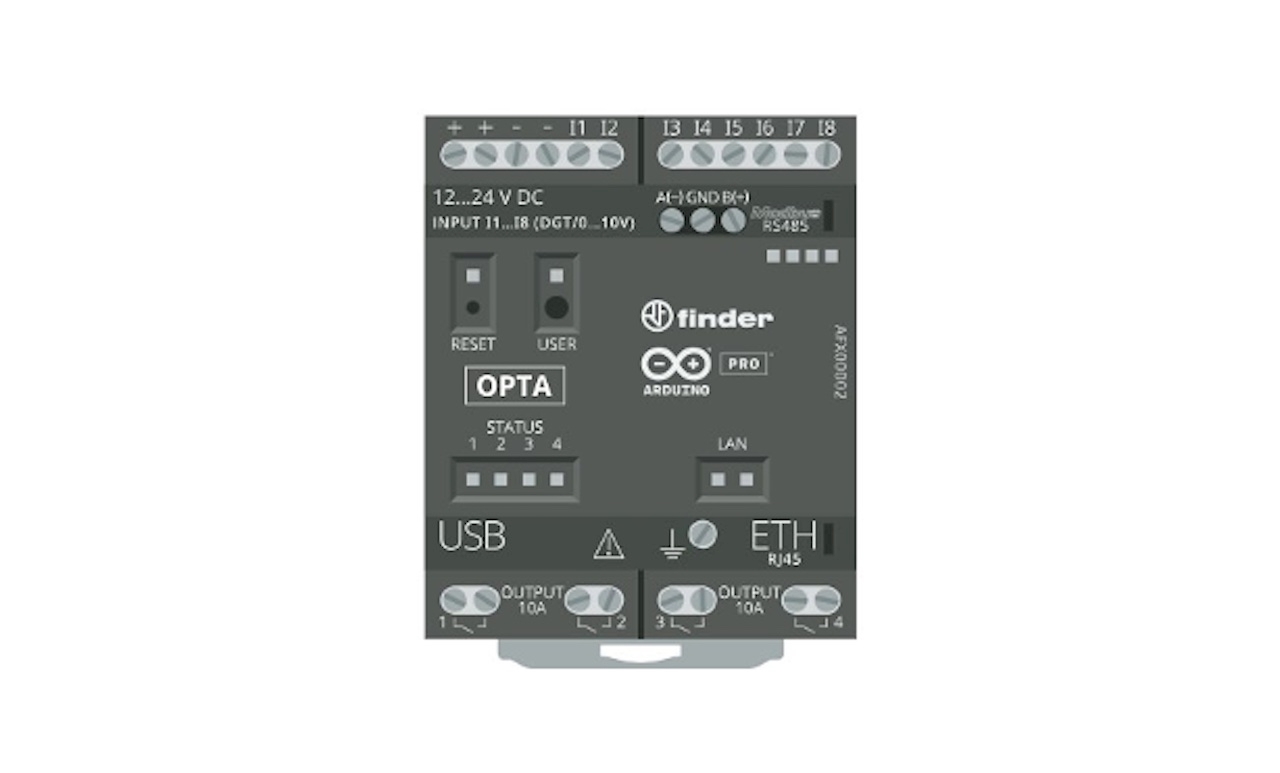 How to Equip an Arduino Opta DC Motor Controller with HMI