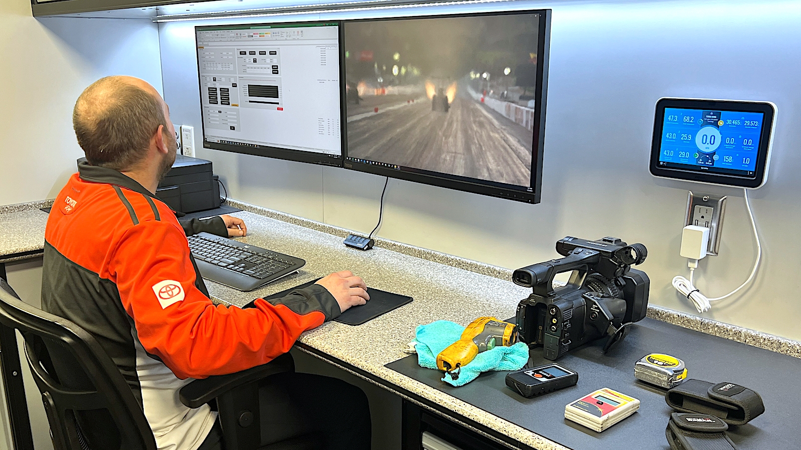 Inside Toyota’s NHRA Trackside Engineering Effort
