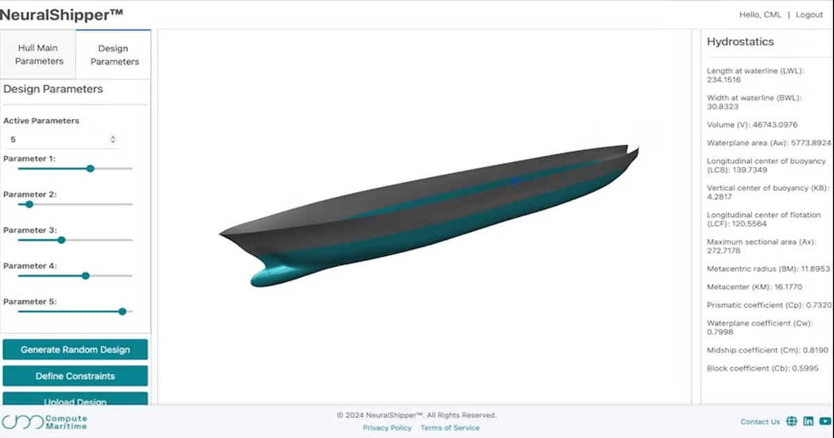 Generative Design Masters Ship Plans
