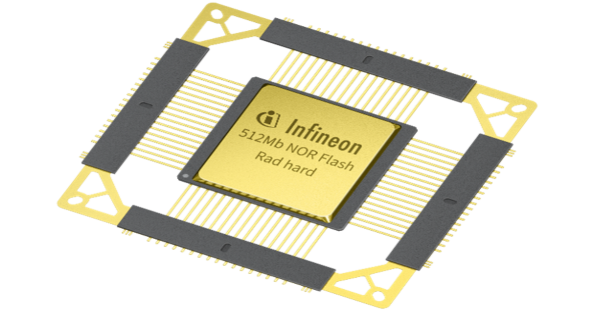 Infineon Radiation Hardens NOR Flash Memory for Space Applications
