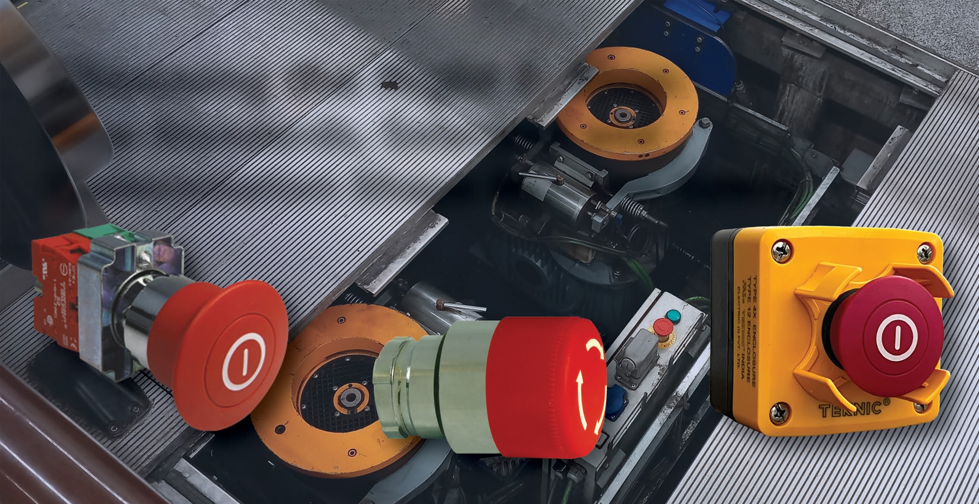 E-Stop Selection Guide for Industrial Equipment