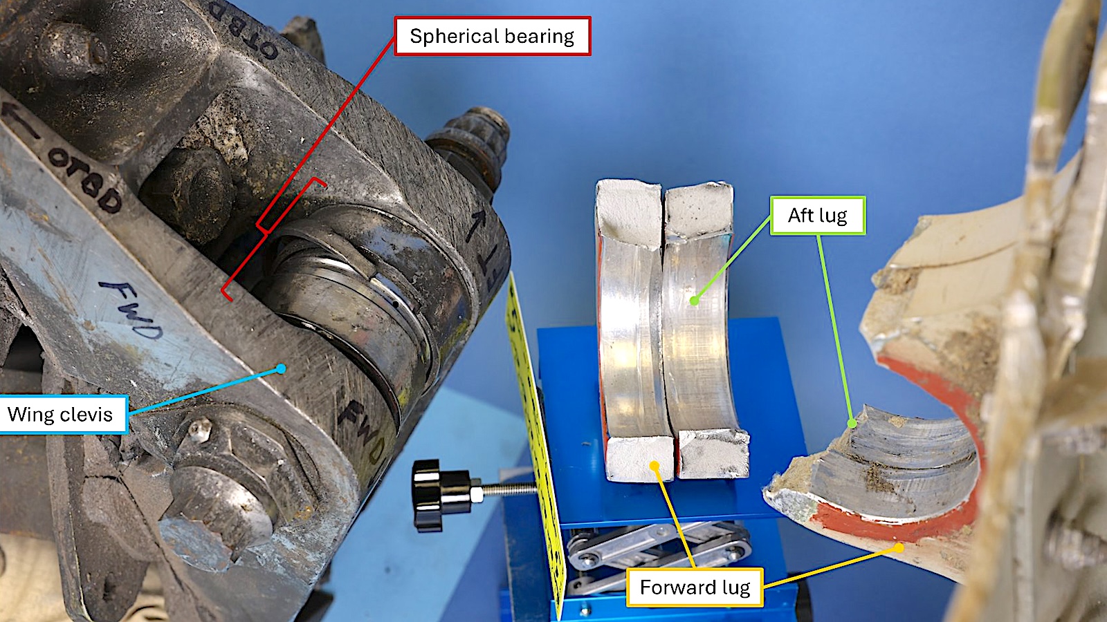 Fatigue Cracks in Engine Mount Caused UPS Crash