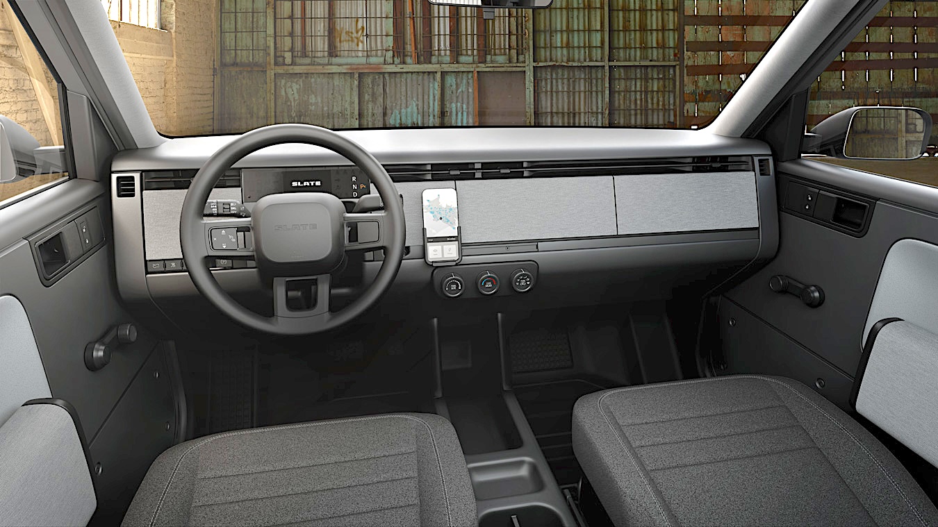 Slate Auto Reveals Affordable $20K Electric Truck With Customizable Design