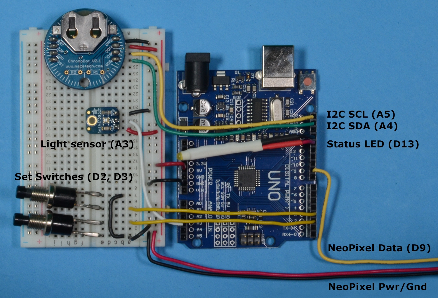 DIY Projects with an Arduino and NeoPixels