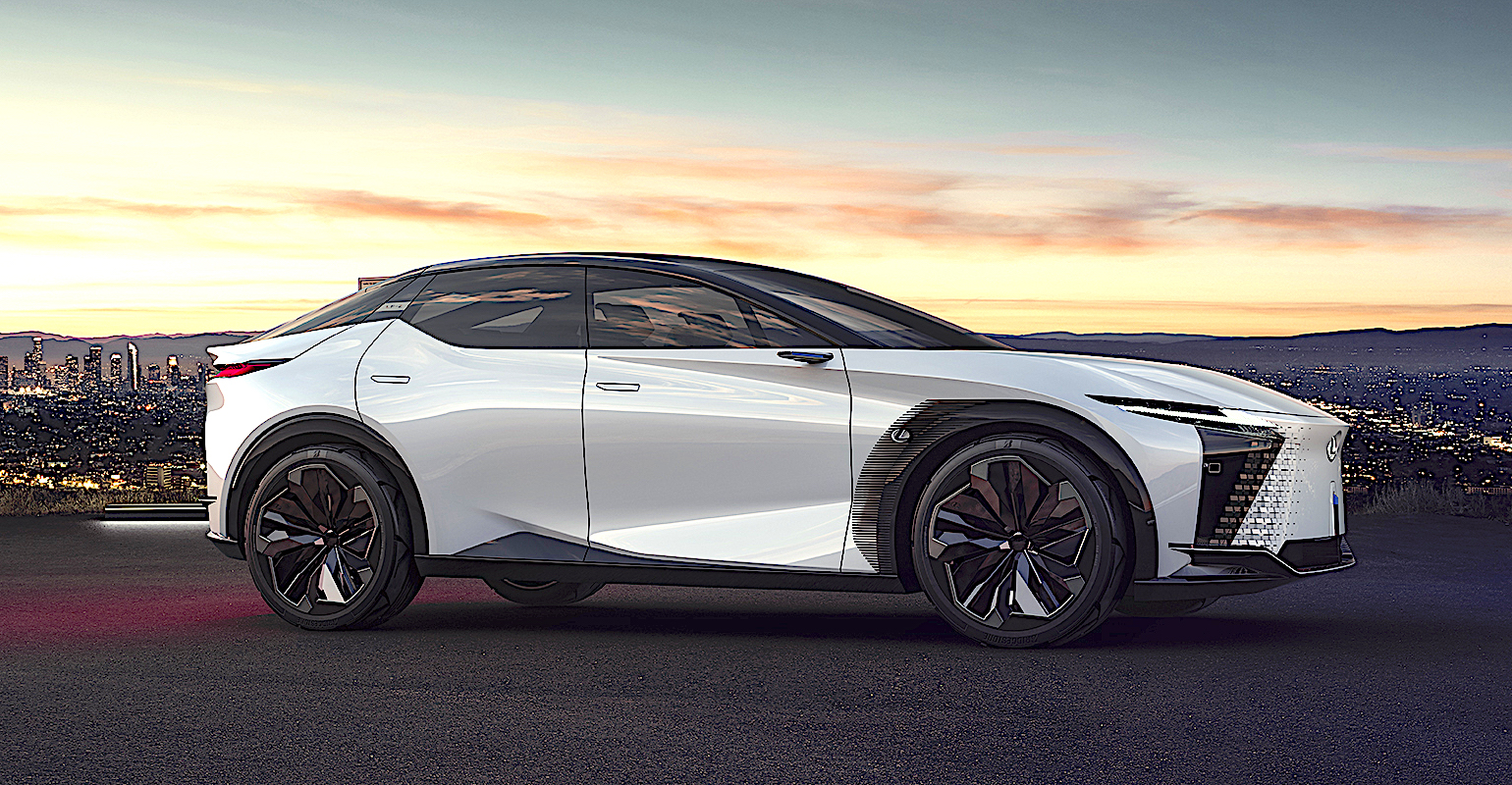 Lexus Kicks Off an Electrified Vehicle Blitz with the LF-Z Concept Car