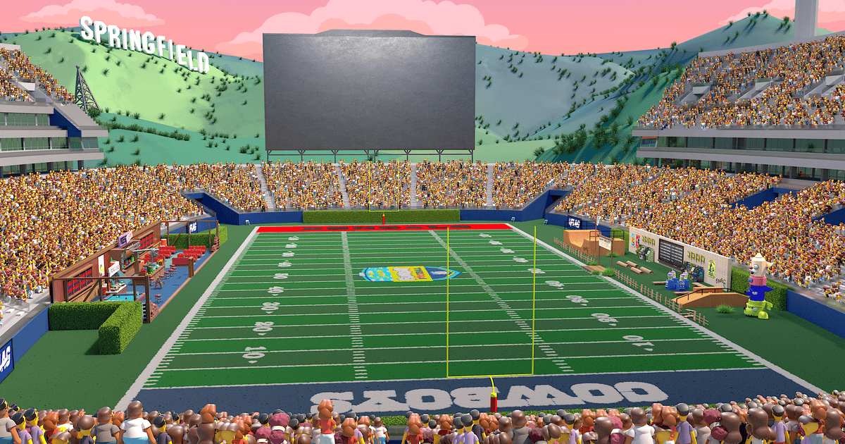 How ESPN Engineered Live Players on The Simpsons Funday Football Broadcast