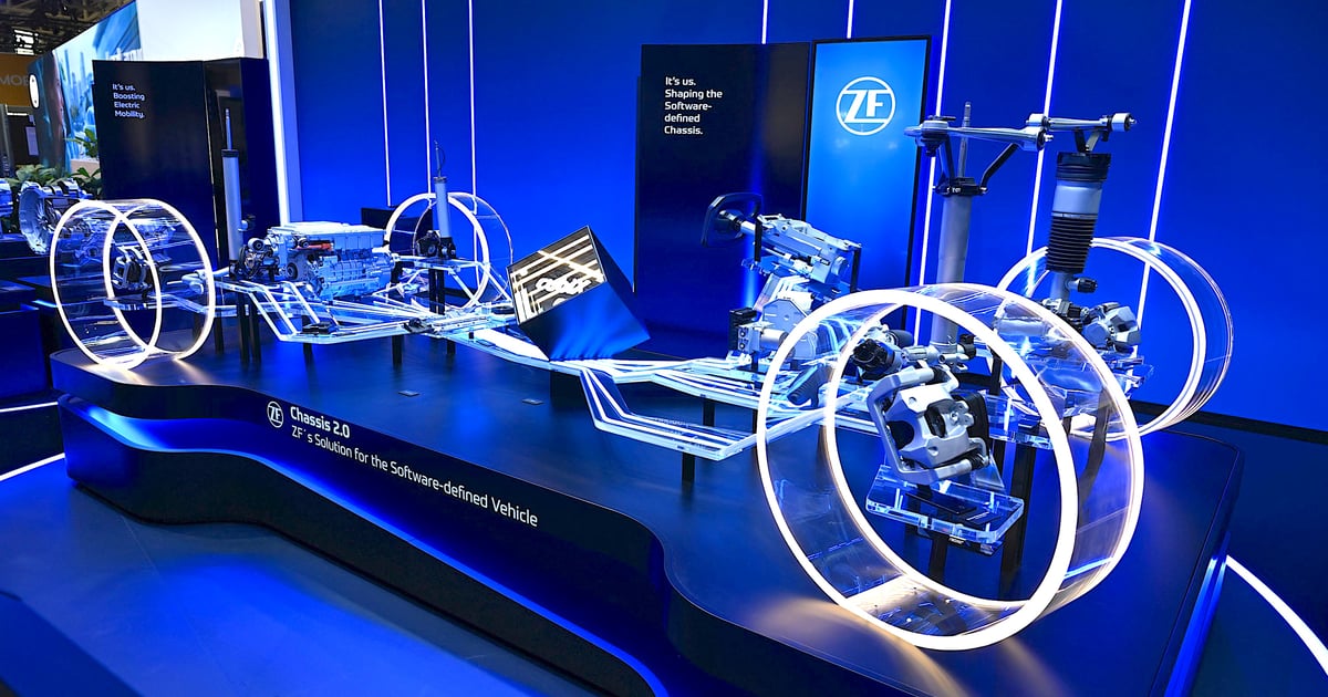 ZF Showcases its Chassis 2.0 Software-Defined Vehicles