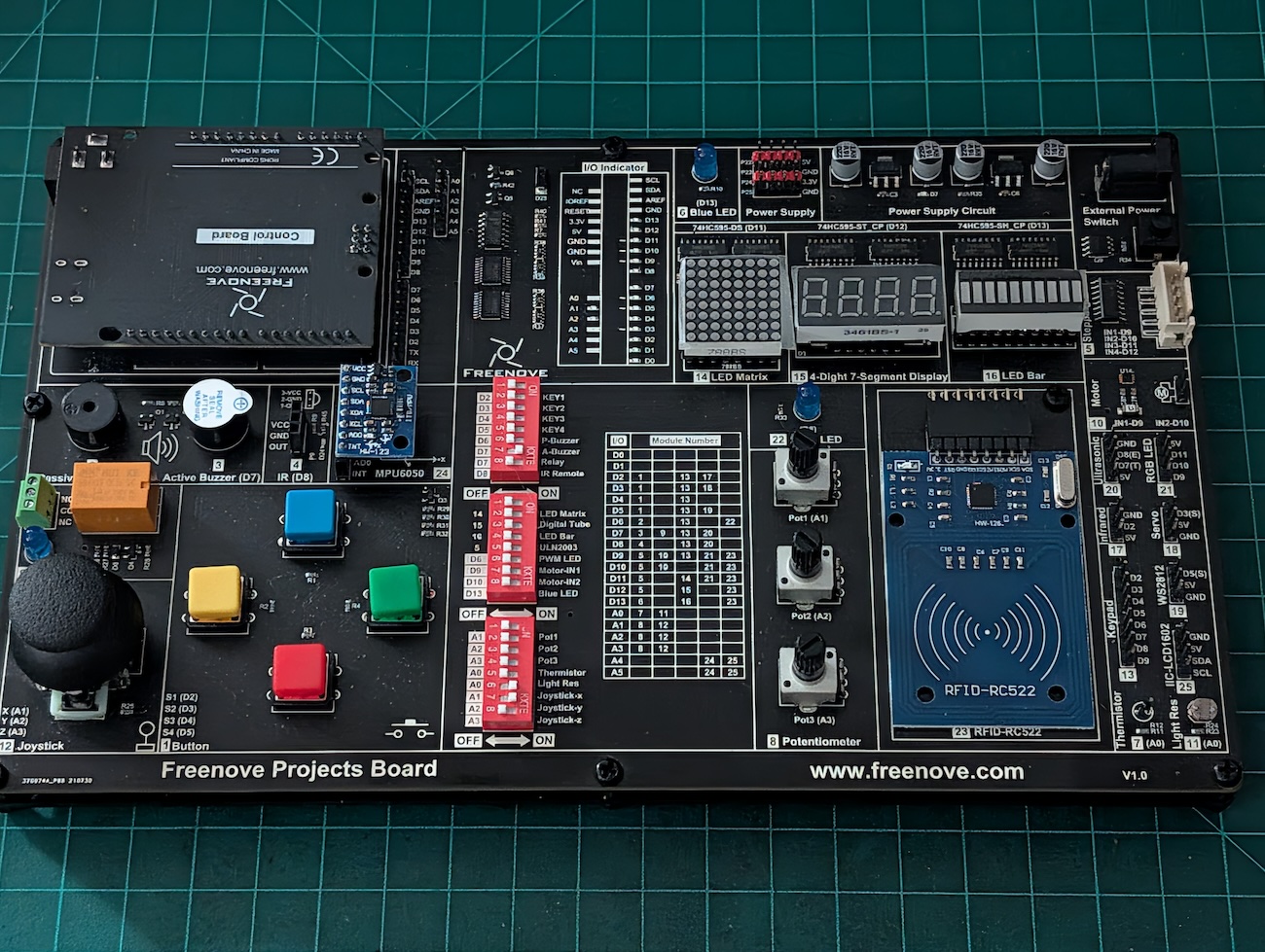 Hands on with a MATLAB-Freenove Projects Board: How to Build a Joystick ...