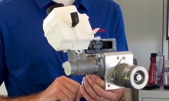 Bosch Brake-By-Wire Control Pad Replaces the Conventional Brake Pedal