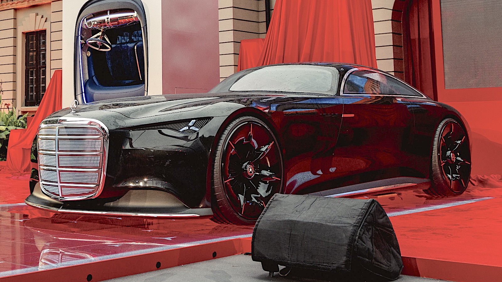 Mercedes Vision Iconic: Art Deco Meets AI Computing