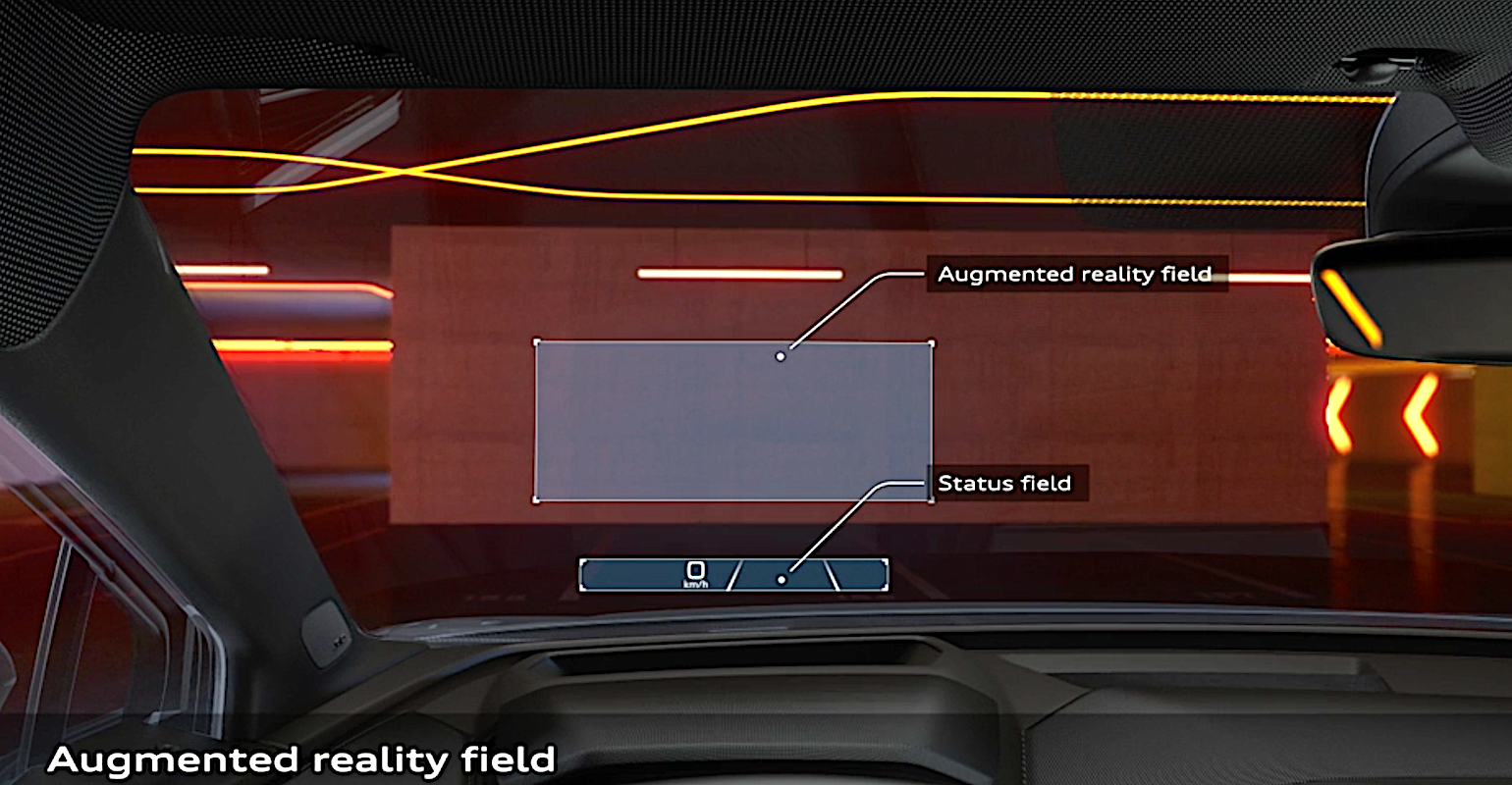 Audi Brings Augmented Reality to the Head-Up Display