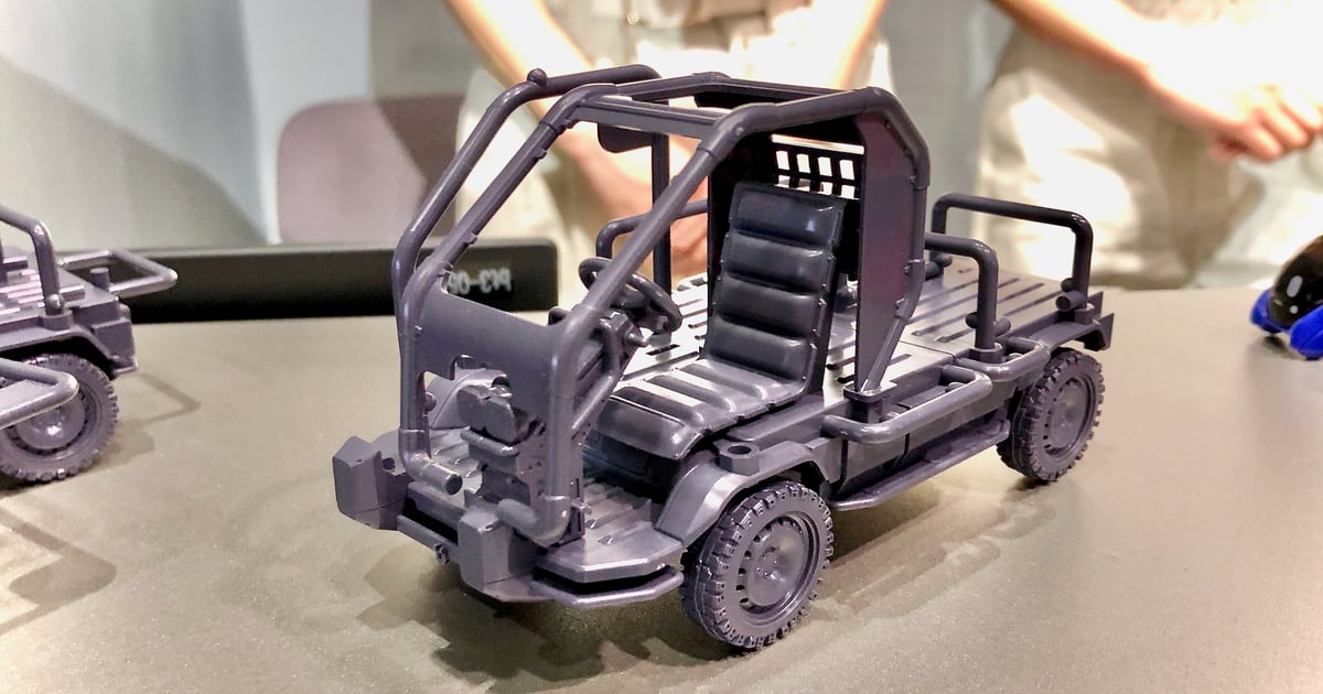 Preview the Model Kit for the Toyota IMV Origin Concept