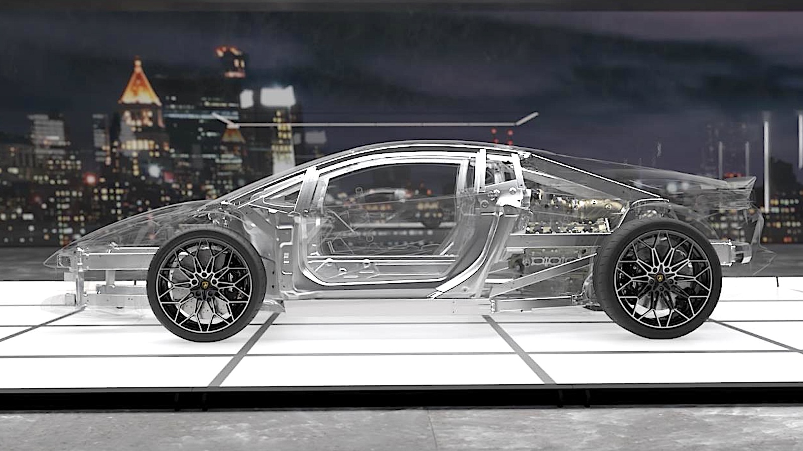 Lamborghini Showcases the New Temerario’s Improved Aluminum Chassis