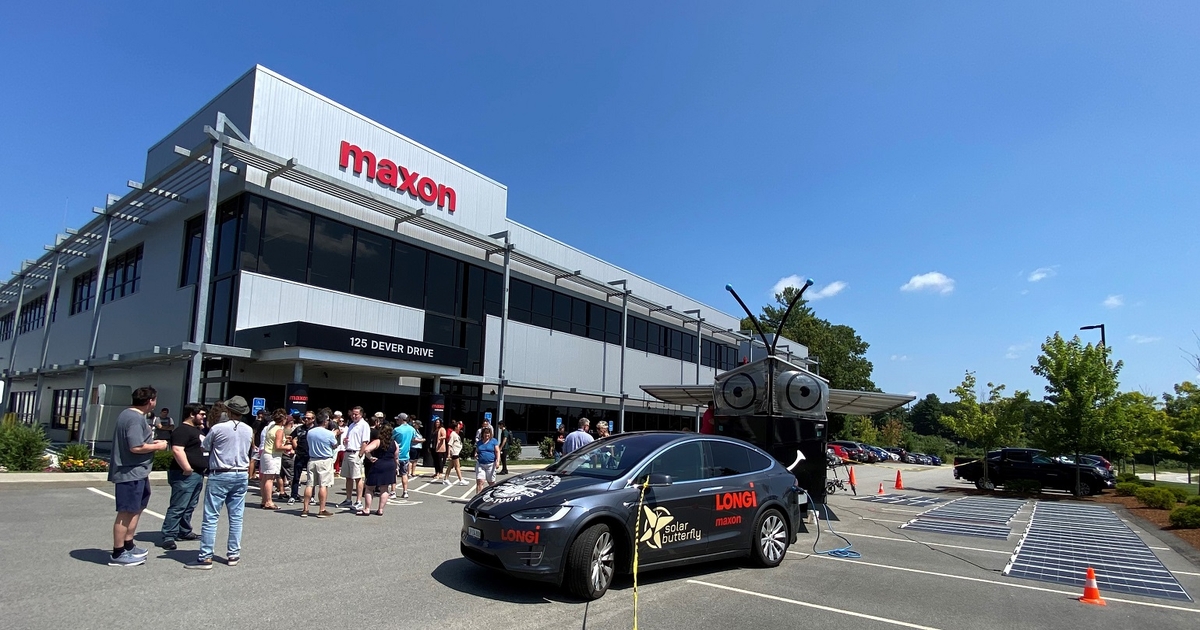 Solar-Powered Butterfly Hits American Roads