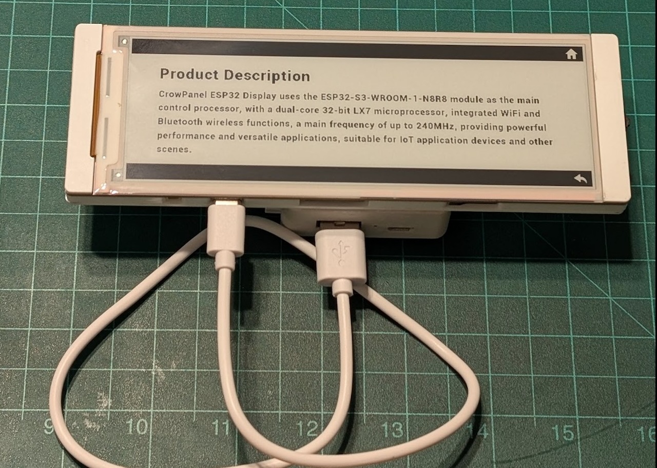 Getting Hands on with E Ink & E-Paper Technologies