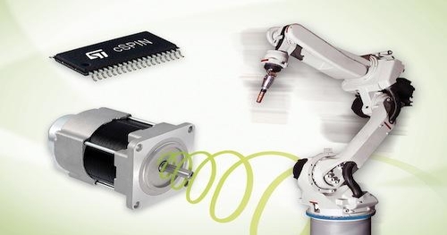 Single-Chip Motor Controller Enables Quieter, Smaller Precision Automa